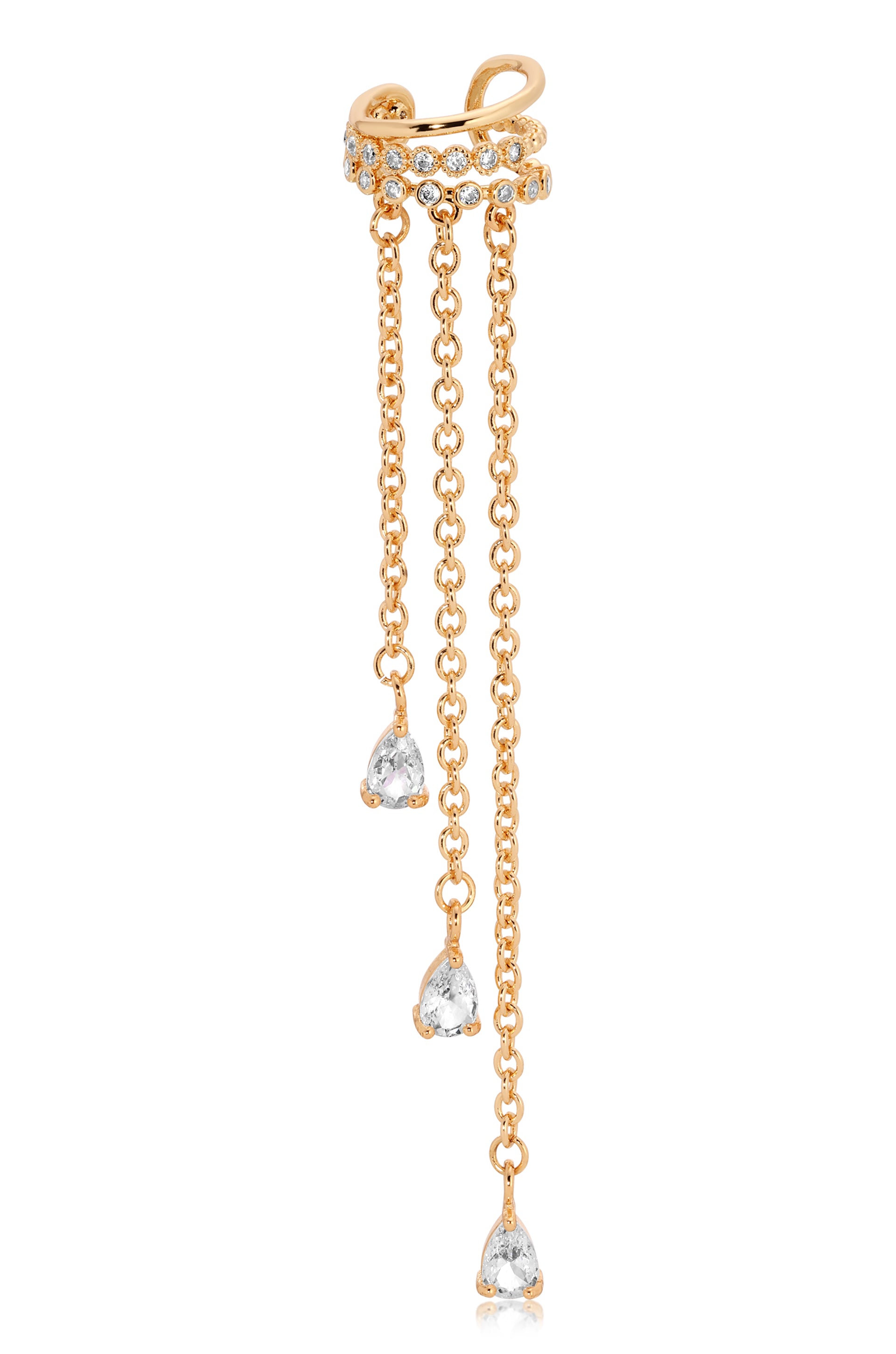 Crystal Waterfall Ear Cuff – Ettika Wholesale